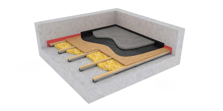 Anti Vibration Concrete System from UK Acoustic Systems